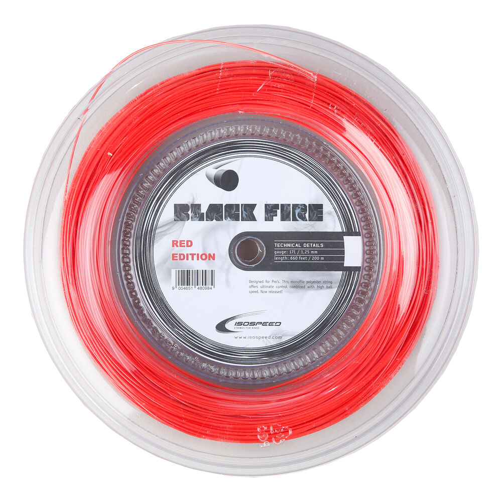 Isospeed Black Fire Red Edition Bobinas De Cordaje 200M - Rojo ...